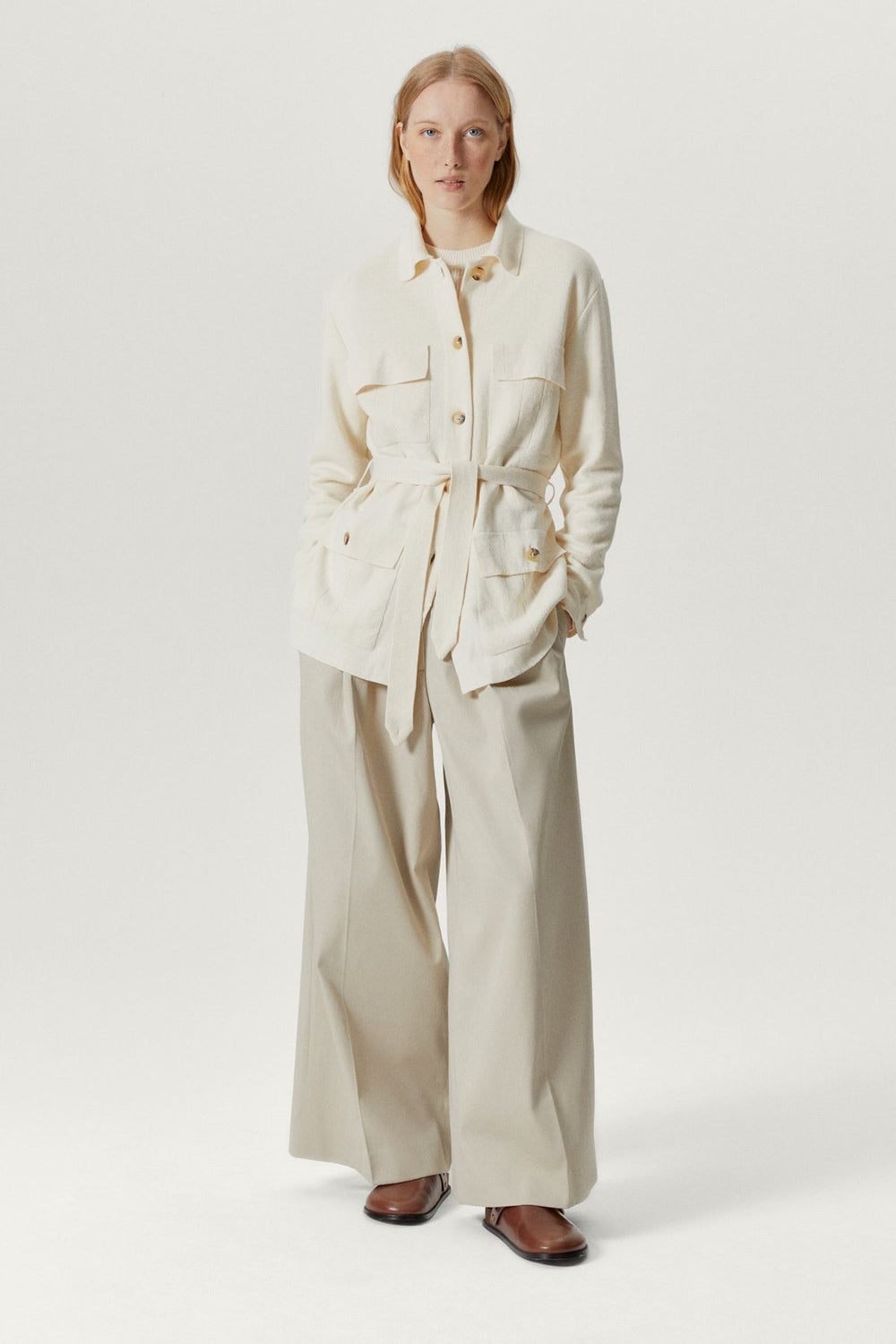 The Linen Cotton Sahariana Jacket