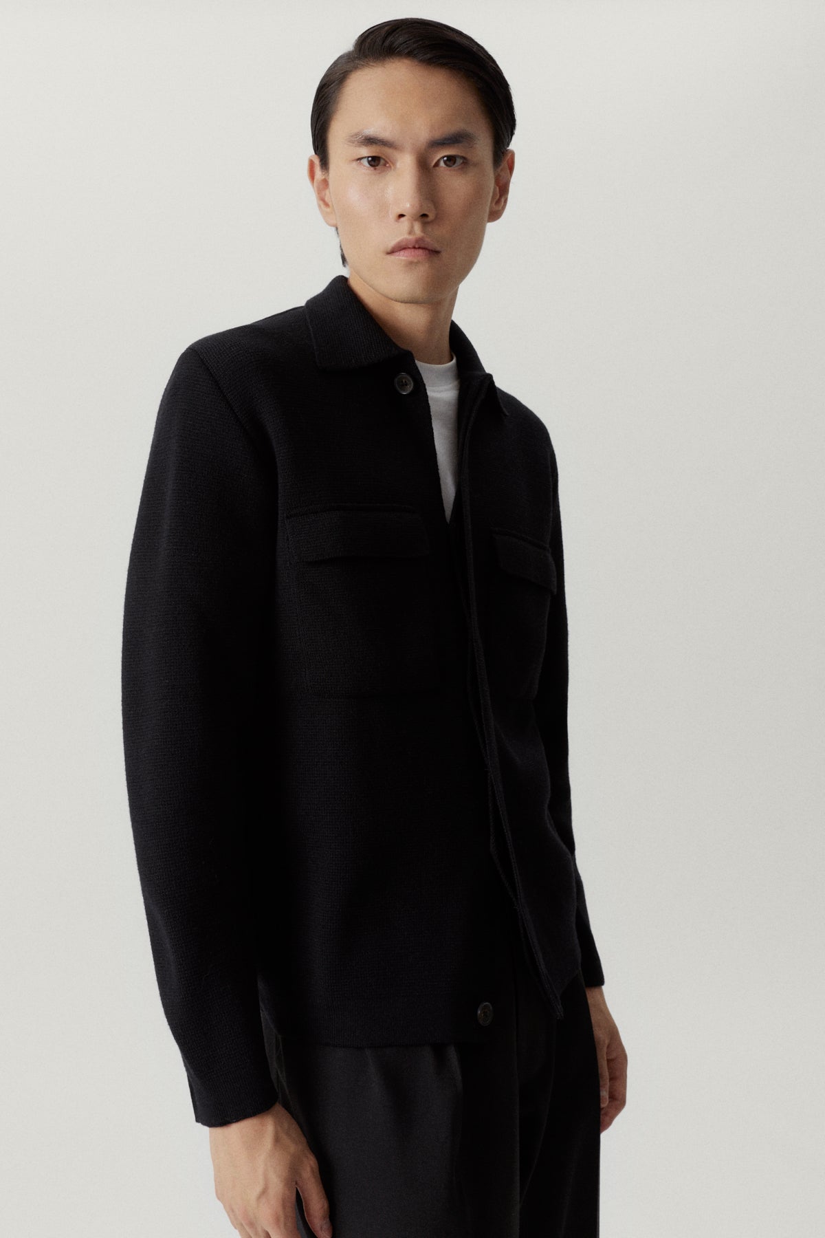 The Merino Wool Knit Jacket