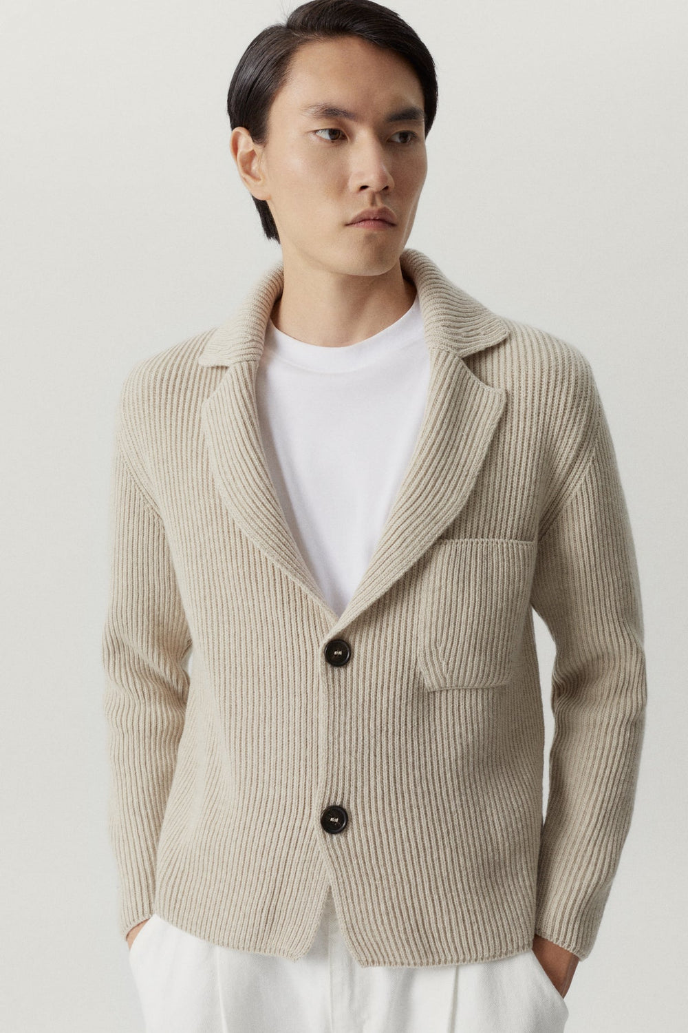 The Woolen Ribbed Jacket